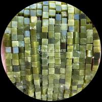 China Natural Southern Jade Amazonite Cube Square Gemstone Bead Strands 4mm 6mm 8mm for DIY Jewelry Healing Energy for sale