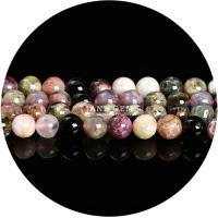China Natural Gemstone Loose Beads 6mm Round Tourmaline Magnesite for Jewelry Making DIY Crafts for sale