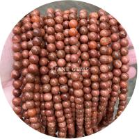 China Natural Gemstone Loose Beads 6mm Round Tourmaline Magnesite for Jewelry Making DIY Crafts for sale