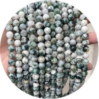 China Natural Gemstone Loose Beads 6mm Round Tourmaline Magnesite for Jewelry Making DIY Crafts for sale