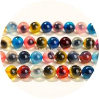 China Rainbow Sugar Agate Loose Beads 6mm Round for DIY Jewelry Making Gift for sale