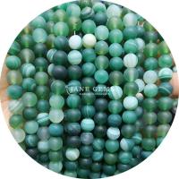 China Natural Red Stripe Sardonyx Agate Matte Round Loose Beads 6mm for Jewelry Making for sale