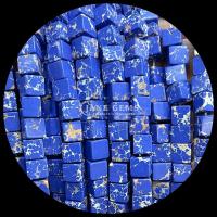 China Natural Gemstone Cube Square Loose Bead Strands 4mm 6mm 8mm for Jewelry Making Healing DIY for sale