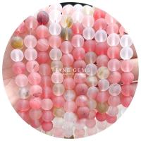 China Frosted Round Crystal Loose Beads 6mm 8mm for Jewelry Making DIY Crafts for sale