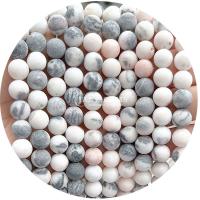 China Frosted Round Healing Stone Beads 6mm for DIY Jewelry Making Bulk Wholesale for sale