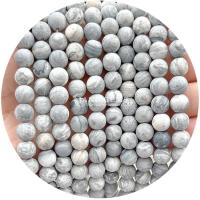 China Frosted Round Healing Stone Beads 6mm for DIY Jewelry Making Bulk Wholesale for sale