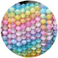 China Natural Selenite Beads Loose 6mm Round Stone Strands for Jewelry Making DIY Crafts for sale