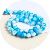 China Persian Jade Loose Beads 8mm Round Stone Strings for Jewelry Making DIY Bracelet Craft for sale