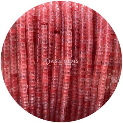 China Crystal Beads Right Angle Shape Dalmatian Jasper Loose Beads For Making DIY Crafts for sale