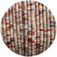China Crystal Beads Right Angle Shape Dalmatian Jasper Loose Beads For Making DIY Crafts for sale