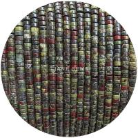 China Crystal Beads Right Angle Shape Dalmatian Jasper Loose Beads For Making DIY Crafts for sale