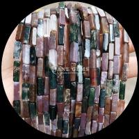 China Natural Gemstone Cube Square Loose Bead Strands 4x13mm for Bracelets Jewelry Making for sale