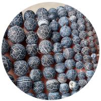 China Mix Weathered Agate Bulk Bead Strands 6mm Round for Jewelry Making DIY Crafts for sale