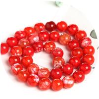 China Natural Ice Agate Loose Beads 4mm to 10mm Round Shape for Jewelry Making for sale