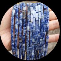 China Natural Gemstone Bead Rectangle Shape Lemon Jade Howlite Loose Strands for DIY for sale