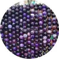 China Polished Smooth Round Shape Loose Bead Strands Different Ice Agate  For Jewelry Making for sale