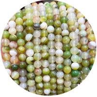 China Natural Round Agate Gemstone Loose Beads 4mm 6mm 8mm 10mm for Crystal Healing Jewelry for sale