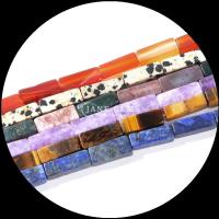 China Natural Purple Chalcedony Map Jasper Rectangle Gemstone Beads 4x13mm for DIY Jewelry Making for sale