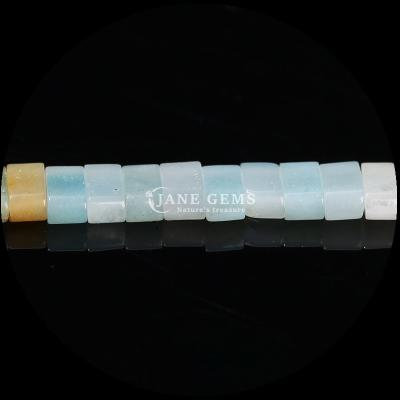 China Natural Amazonite Picture Jasper Cube Gemstone Bead Strands 10 Strands for Jewelry Making for sale