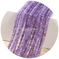 China Natural Crystal Loose Beads 6mm Sugar Cube Shape for DIY Jewelry Making Garnet Amethyst for sale
