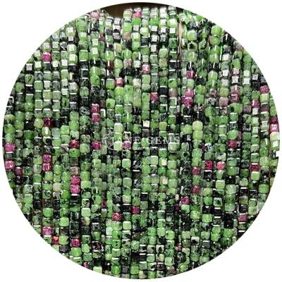 China Various Color Natural Gemstone Loose Bead Sugar Cubes Shape for Customizable Jewelry Making for sale