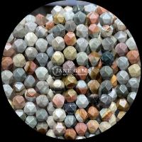 China Natural Diamond Shape Gemstone Loose Bead Strands 6/8/10mm for DIY Jewelry Making for sale