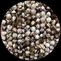 China Faceted Multi Color Howlite Map Stone Loose Beads 6mm 8mm 10mm for DIY Jewelry for sale