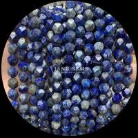 China Natural Fluorite Lapis Lazuli Faceted Gemstone Beads 6mm 8mm 10mm Loose Strands for DIY Jewelry Making for sale