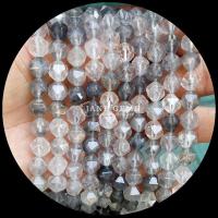 China Natural Faceted Gemstone Beads 6mm 8mm 10mm Loose Strands Multicolor Watermelon Quartz Aquamarine for DIY Jewelry for sale