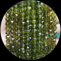 China Natural Faceted Gemstone Beads 6mm 8mm 10mm Loose Strands Multicolor Watermelon Quartz Aquamarine for DIY Jewelry for sale