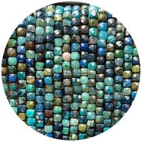 China Natural Faceted Sugar Cube Loose Beads 6-8mm for Jewelry Making DIY Crafts for sale