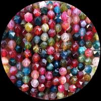 China Natural Gemstone Diamond Shape Loose Bead Strands 6mm 8mm 10mm Tourmaline Tiger Eye for DIY Jewelry for sale