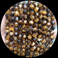 China Natural Gemstone Diamond Shape Loose Bead Strands 6mm 8mm 10mm Tourmaline Tiger Eye for DIY Jewelry for sale