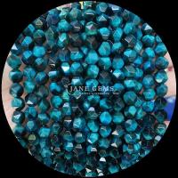 China Natural Gemstone Diamond Shape Loose Bead Strands 6mm 8mm 10mm Tourmaline Tiger Eye for DIY Jewelry for sale