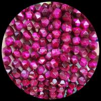 China Natural Green Tiger Eye Diamond Shape Loose Gemstone Beads 6mm 8mm 10mm for Jewelry Making for sale