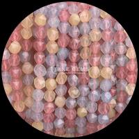 China Natural Diamond Shape Gemstone Loose Bead Strands 6 8 10mm for Jewelry Making for sale
