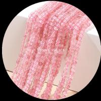 China Natural Square Mini Gemstone Beads 2mm Rose Quartz Apatite for DIY Jewelry Making for sale