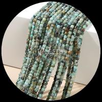 China Natural Square Cut Gemstone Beads 2mm Silver Obsidian Sunstone for Jewelry Making DIY for sale
