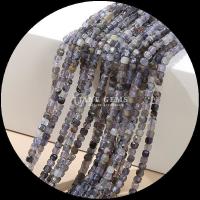China Natural Square Cut Gemstone Beads 2mm Silver Obsidian Sunstone for Jewelry Making DIY for sale