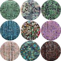 China Natural Assorted Multicolor Gemstone Beads 2mm Square Cube Loose Strands for Jewelry DIY for sale