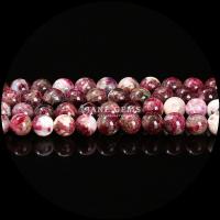 China Assorted Various Round Shape Silver Obsidian Sunstone Natural Polished Stone Bead for sale