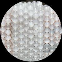 China Natural Round Gemstone Beads 4-12mm Garnet Morganite for DIY Jewelry Making Bracelets Necklaces for sale
