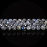 China Natural Gemstone Beads Strands 8mm Round Shape Labradorite Amazonite for DIY Jewelry Making for sale