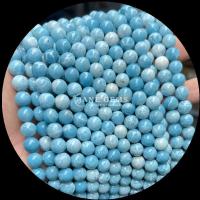 China Natural Gemstone Beads Round 8mm Loose Strands Aquamarine Multi Color for DIY Jewelry Making Supplies for sale