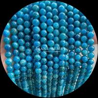 China Assorted Color Round Natural Gemstone Beads Ruby Zoisite Apatite for Jewelry Making for sale
