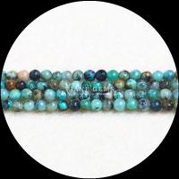 China Natural Multi Color Round Gemstone Beads 4-12mm African Turquoise Green for DIY Jewelry Making for sale