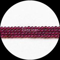 China Natural Gemstone Round Beads 3mm for DIY Jewelry Making Healing Energy Strands for sale