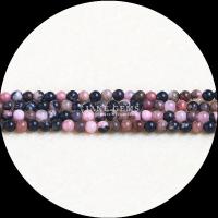 China Natural Round Gemstone Beads 3mm Agate Rhodonite Snowflake Obsidian for DIY Jewelry Making for sale