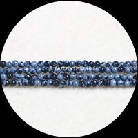 China Natural Round Gemstone Beads 3mm Agate Rhodonite Snowflake Obsidian for DIY Jewelry Making for sale