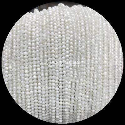 China Natural Multi-Color Gemstone Moonstone Red Jasper Loose Bead Strands 3mm DIY Jewelry for sale